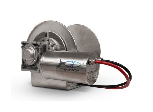 Savwinch 3000SS Signature Stainless Steel Drum Winch - Boating & Outdoors